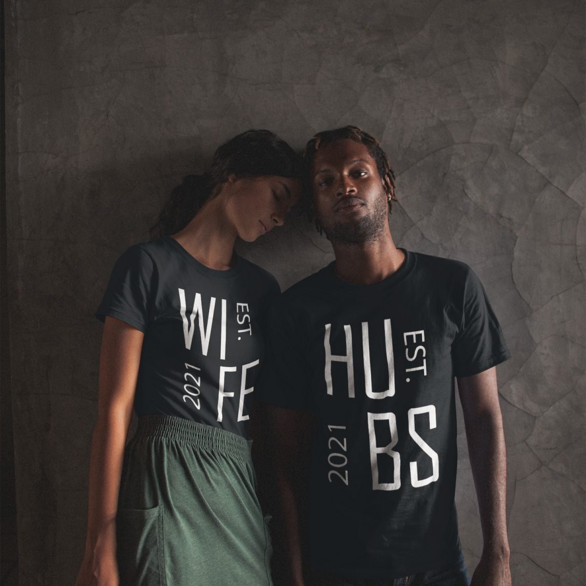 Hubby & Wifey Personalised Couple T-Shirts – Pre-Wedding Photoshoots ...